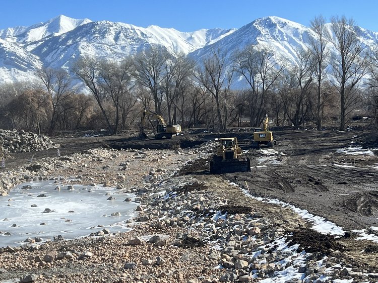 Provo River Delta Project to start running water into cleaned channels ...